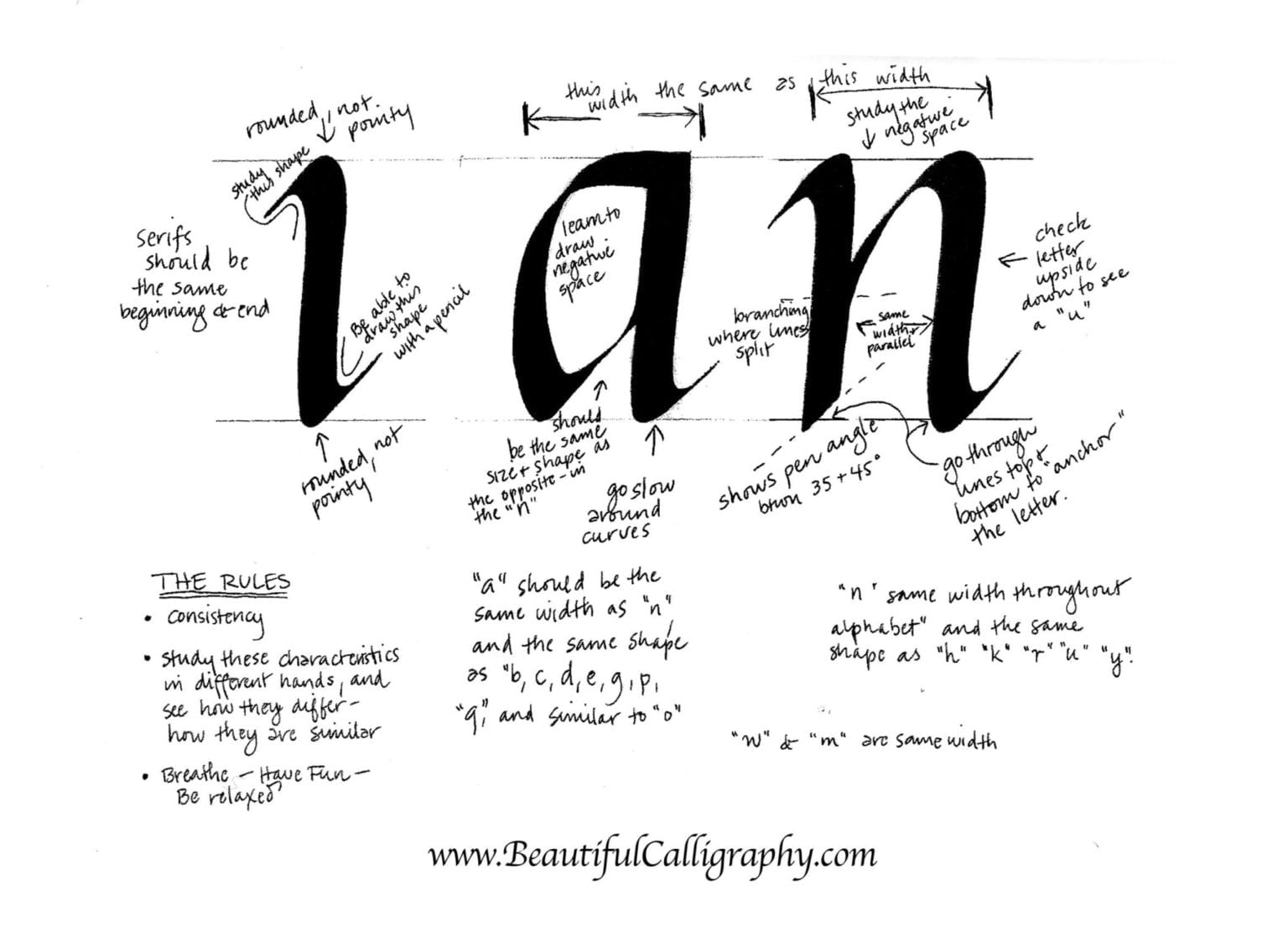 Styles of Calligraphy ~ Beautiful Calligraphy