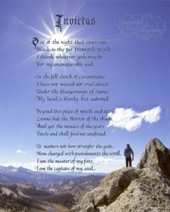 Invictus-Poem-Honoring-Soldiers ~ Beautiful Calligraphy