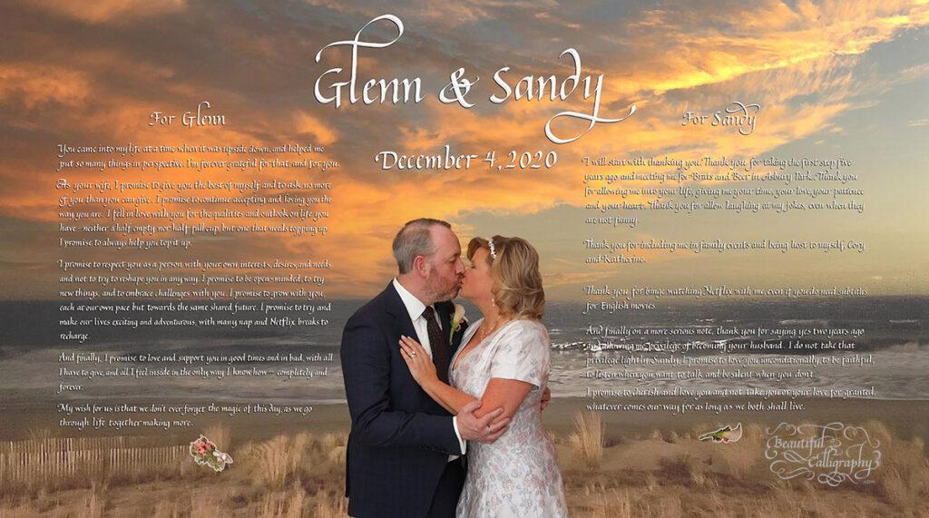 Your Poem Printed in Calligraphy ~ Beautiful Calligraphy